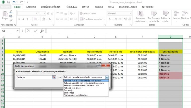 Guía completa para llevar un control de horas trabajadas en Excel